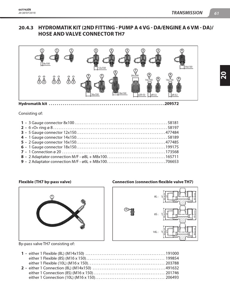 Hydromatik Kit and Gearbox Tools Guide | PDF | Brake | Friction