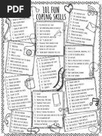 99 Coping Skills Poster | PDF