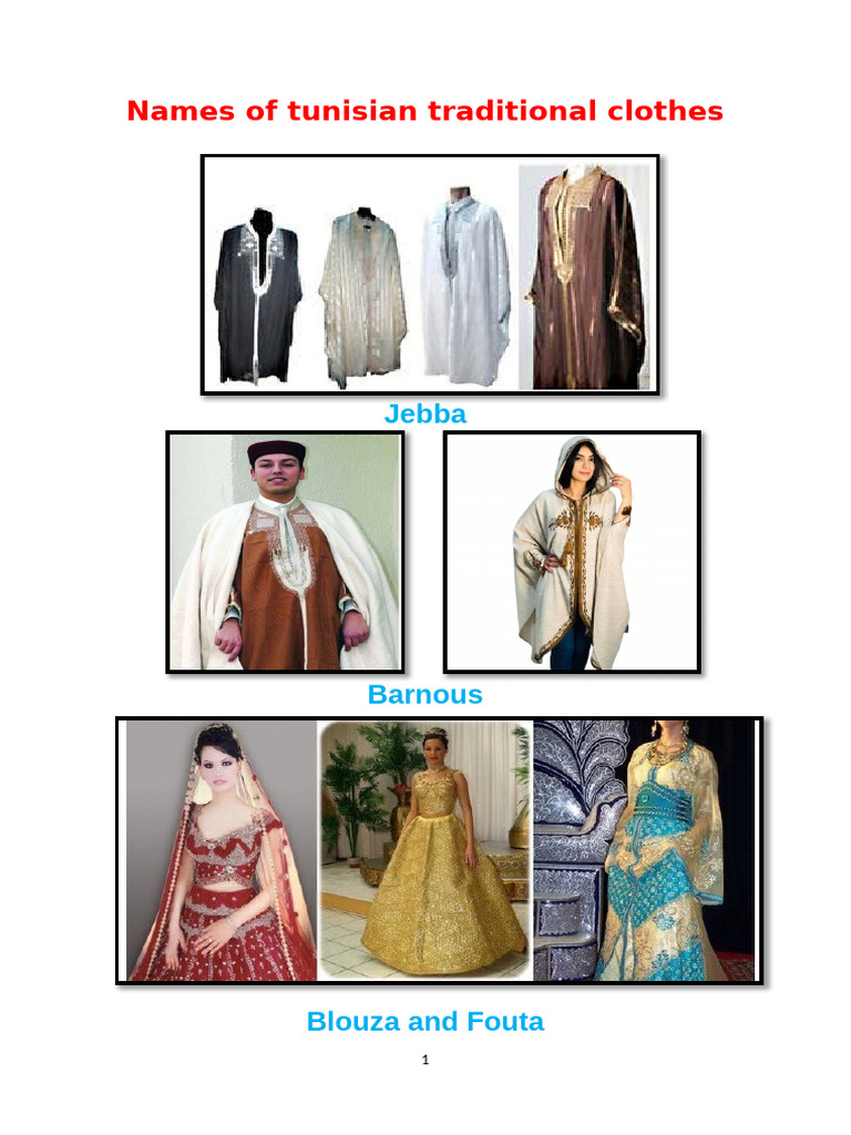 Clothes Name... Traditional | PDF