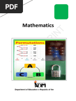 Math 10 Quarter 3 Module 1 | PDF | Learning | Permutation