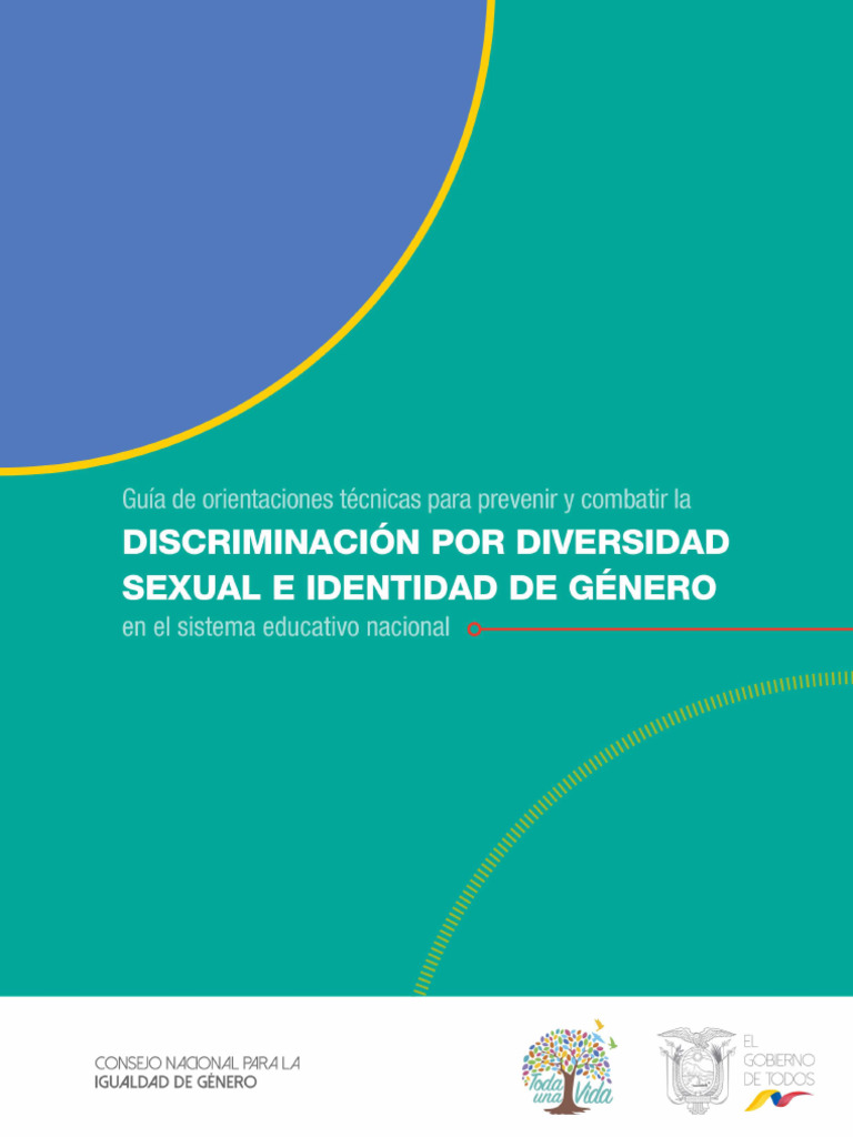 Guia prevención a la discriminación por diversidad sexual | PDF | Estudios LGBTQIA+ | Transgénero