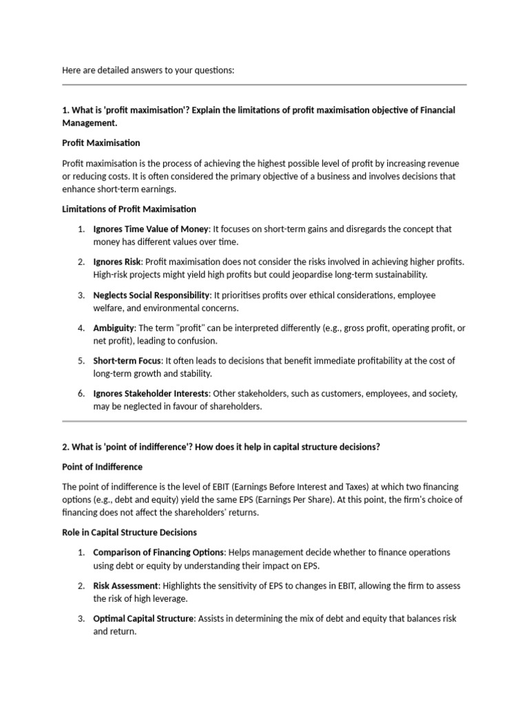 FM QP Theory | PDF | Capital Budgeting | Internal Rate Of Return