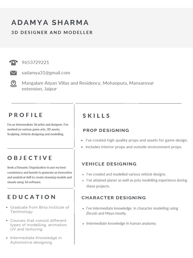 My Resume (2) | PDF