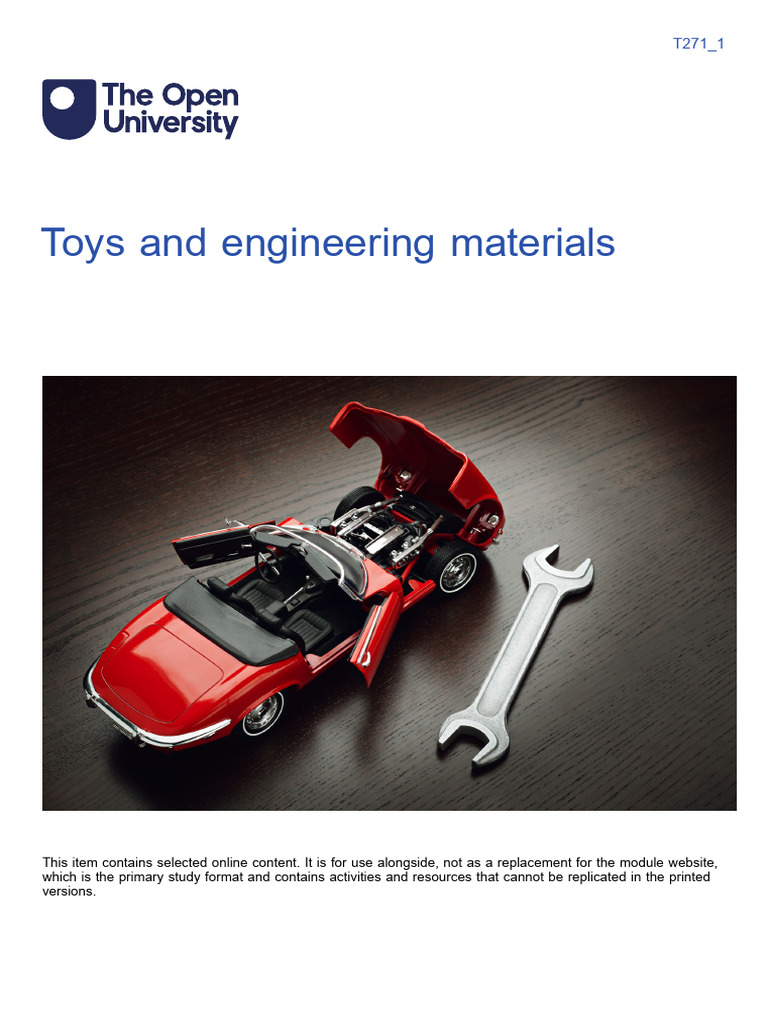 Toys and Engineering Materials Printable | PDF | Composite Material ...