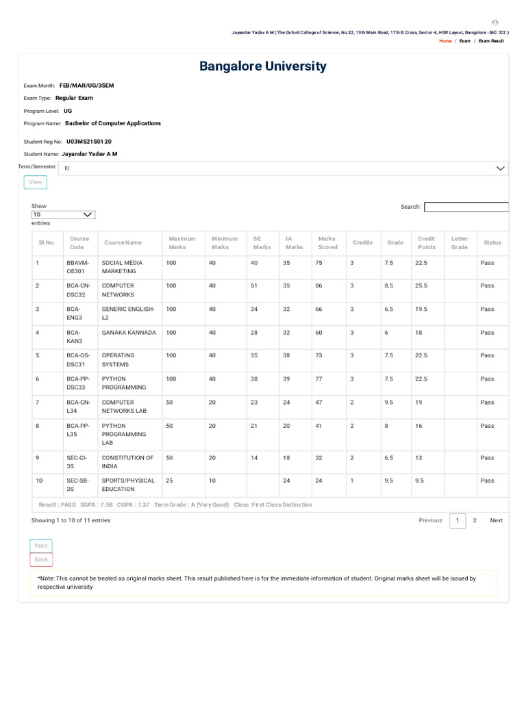sem 3 | PDF | Educational Assessment And Evaluation | Educational Stages