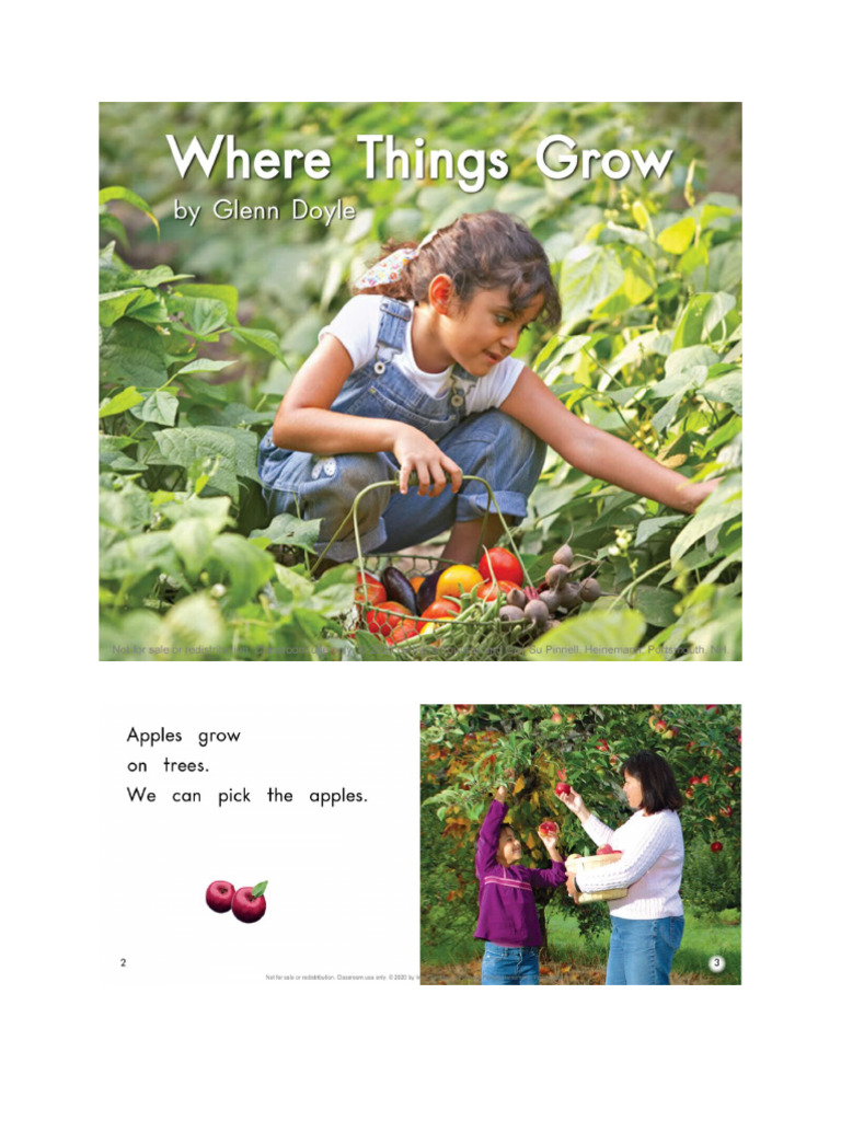 9 Where Things Grow | PDF