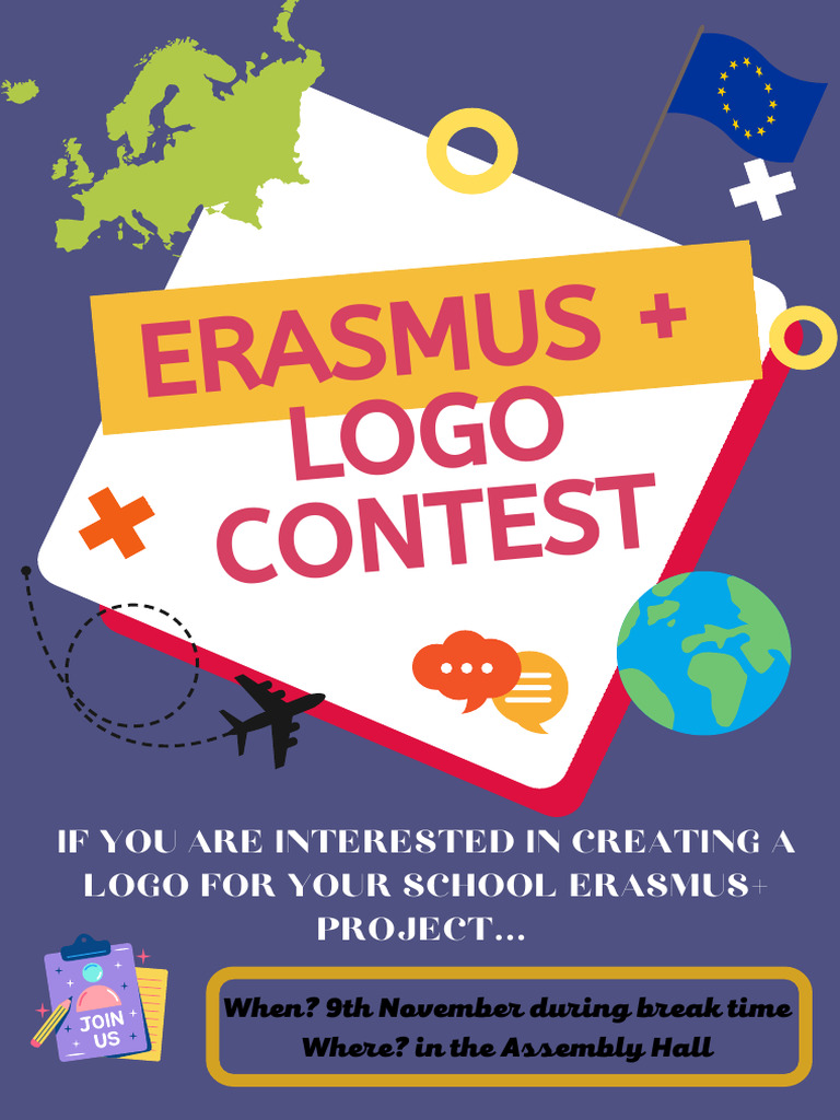 Concurso de Logo Erasmus+ 9 Noviembre | PDF