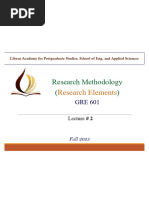 RRL Matrix Sample | PDF