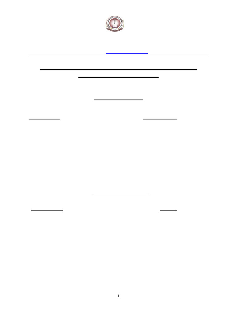 Pattern of Question Paper 1st MBBS CBME | PDF | Biochemistry | Chemistry