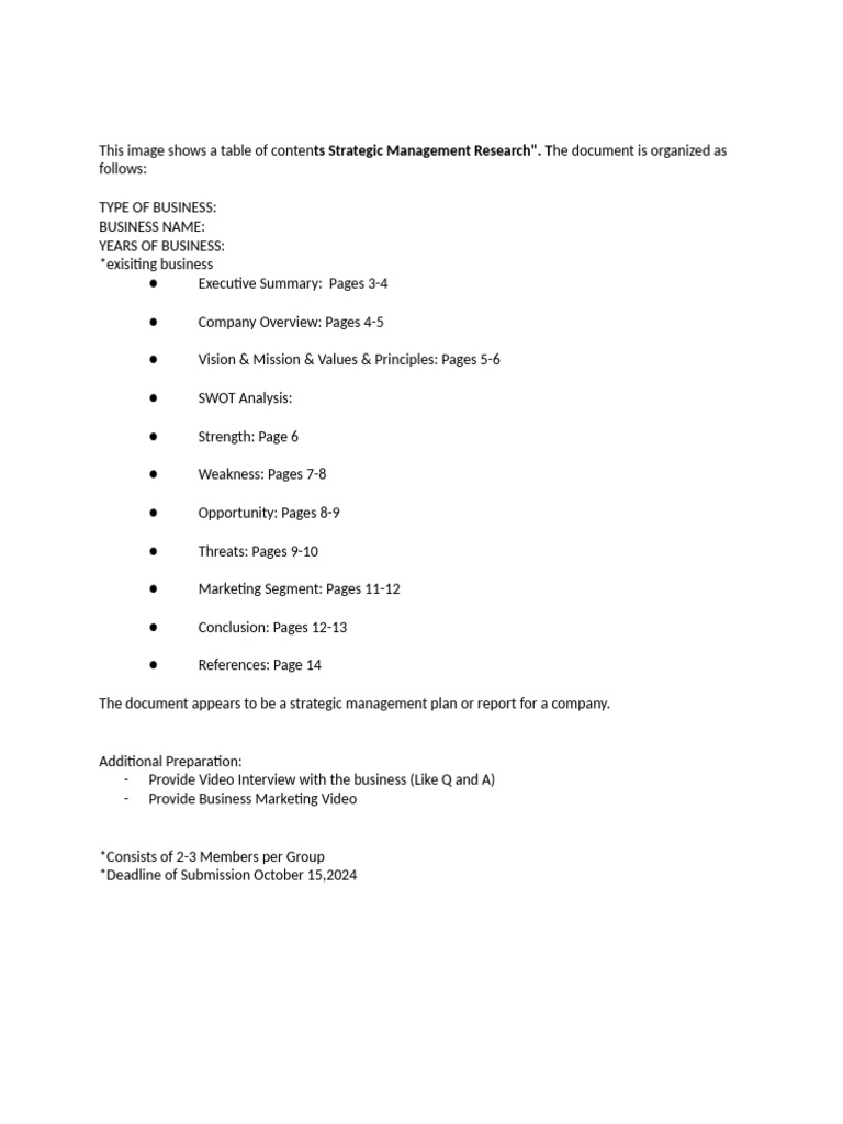 Strategic Management Research | PDF