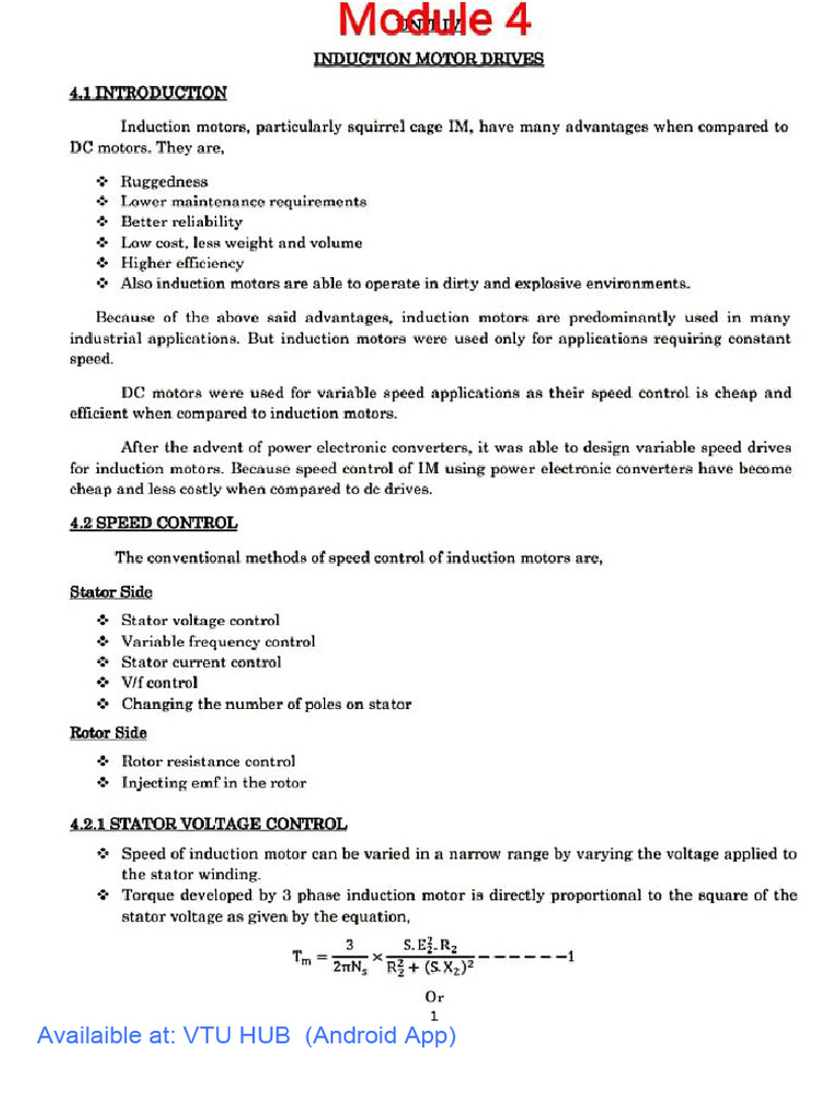 Mod 4 Vtu Notes Hub | PDF