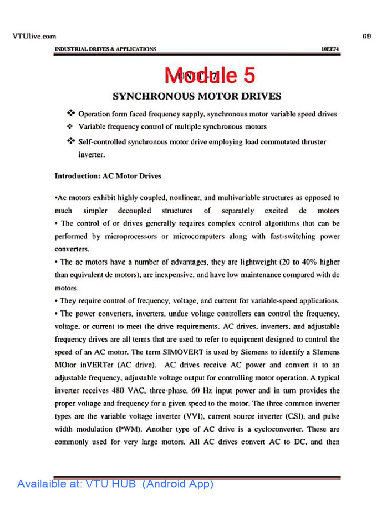 Mod 5 Vtu Notes Hub | PDF