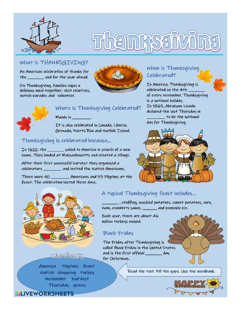 Thanksgiving | PDF