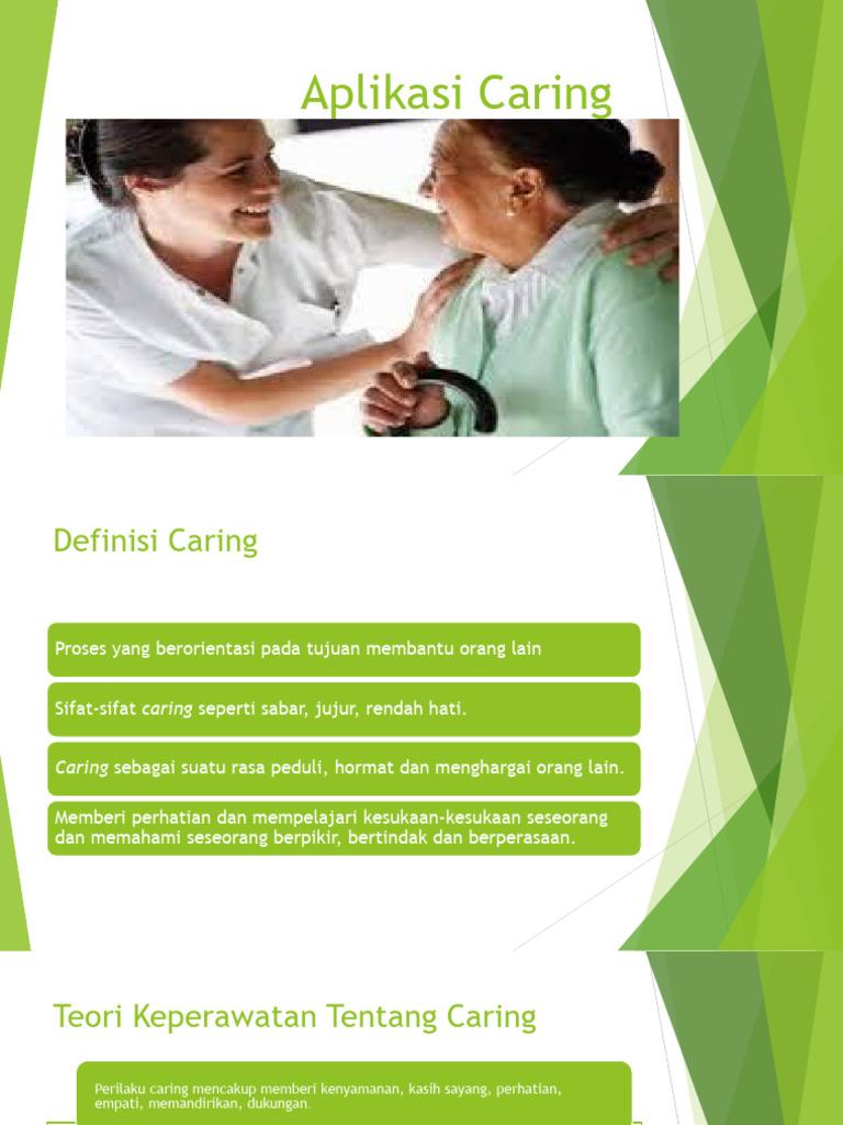Aplikasi Caring Dan Curing | PDF