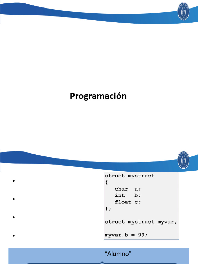 E Structur As | PDF | Puntero (Programación de computadora) | Ciencias de la Computación