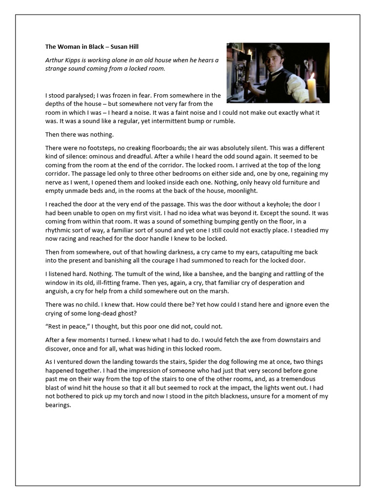 Extract from The Woman in Black | PDF