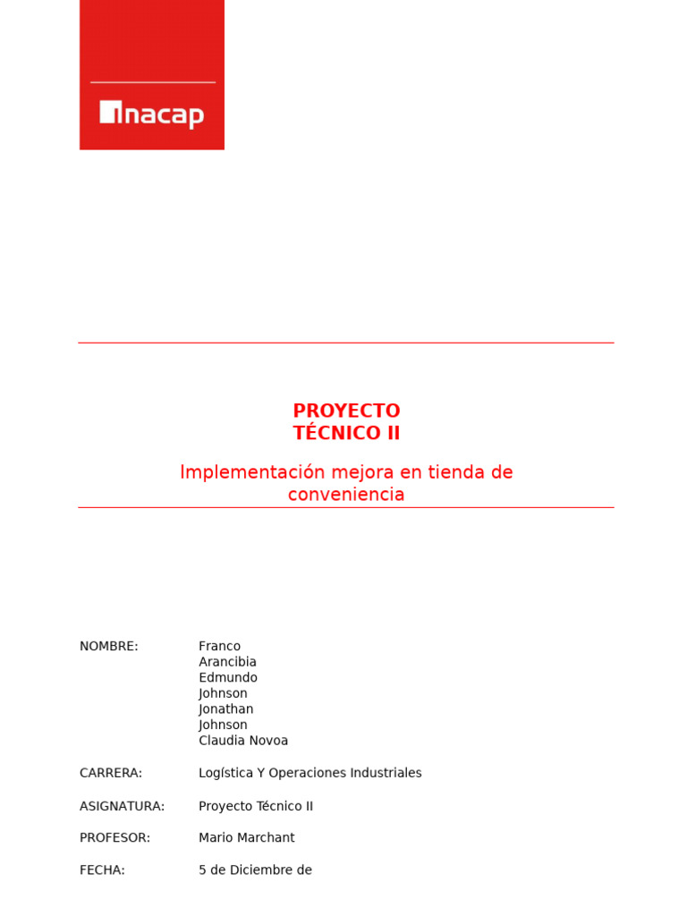 Proyecto Final Definitivo | PDF | Business | Planificación