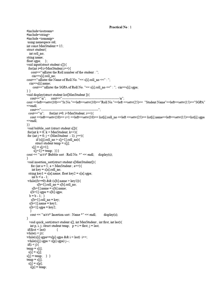 name 5 | PDF | Algorithms And Data Structures | Software Engineering