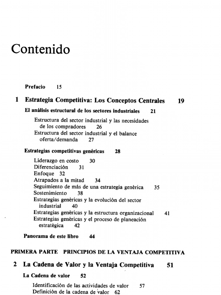 Libro Ventaja Competitiva: Creación y Sostenimiento de Un | PDF