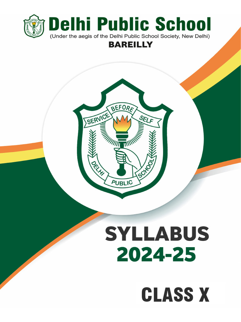 Class 10 Syllabus 2024-25 Overview | PDF