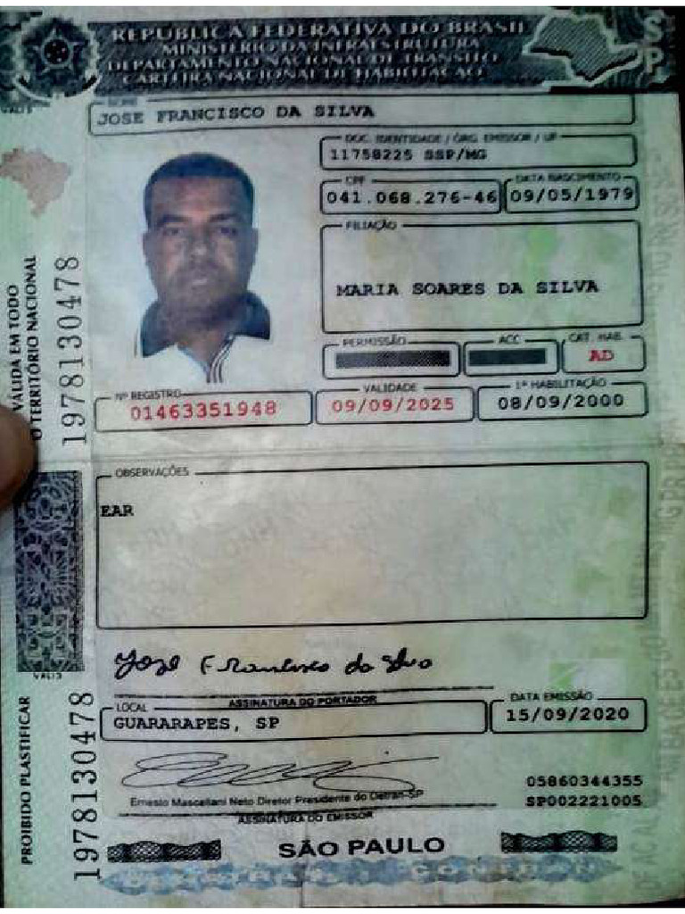 3 Documentos Pessoais | PDF