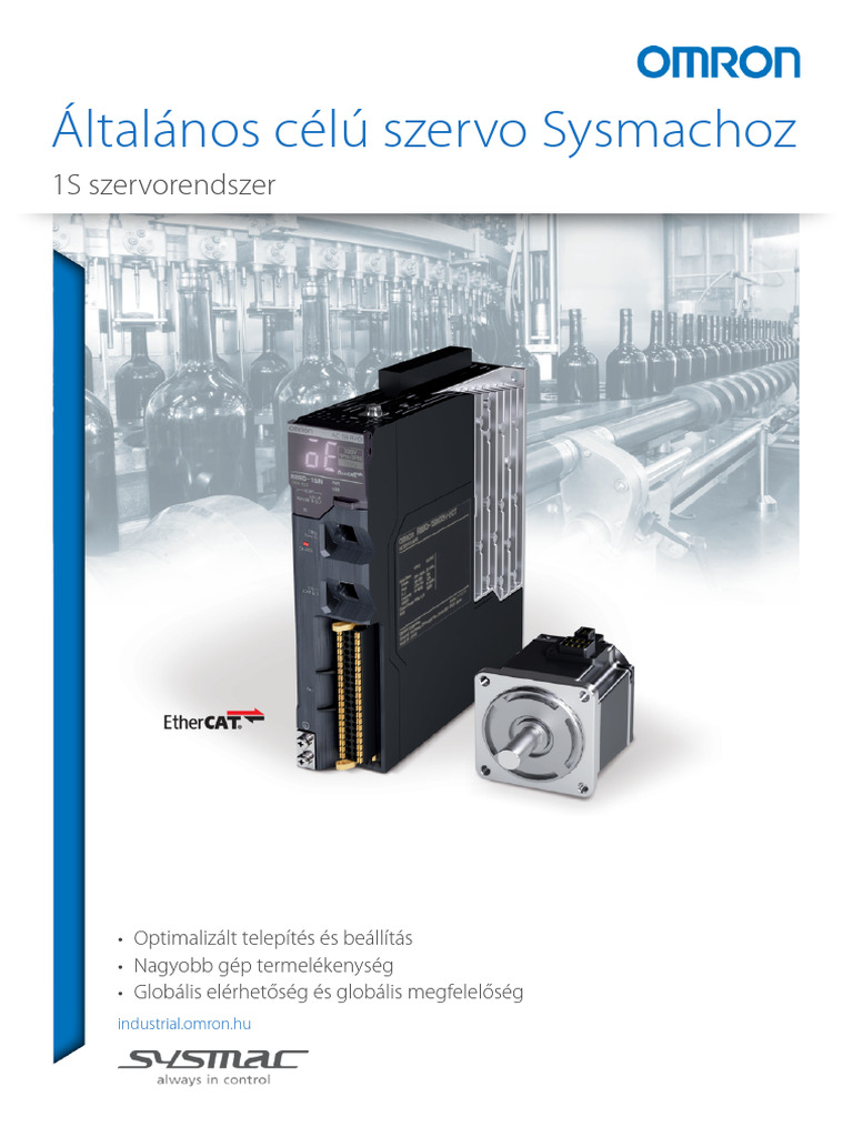 I821 1s Servo System Brochure Hu | PDF