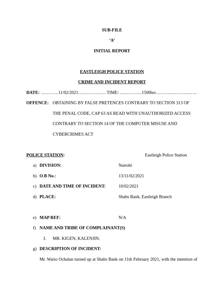 Prosecution File 1 Edited | PDF | Crimes | Public Law