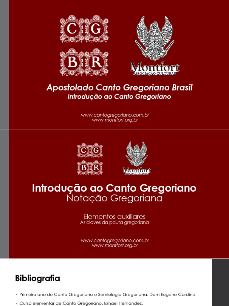 Notação Gregoriana e Seus Elementos | PDF | Notação musical | Clave