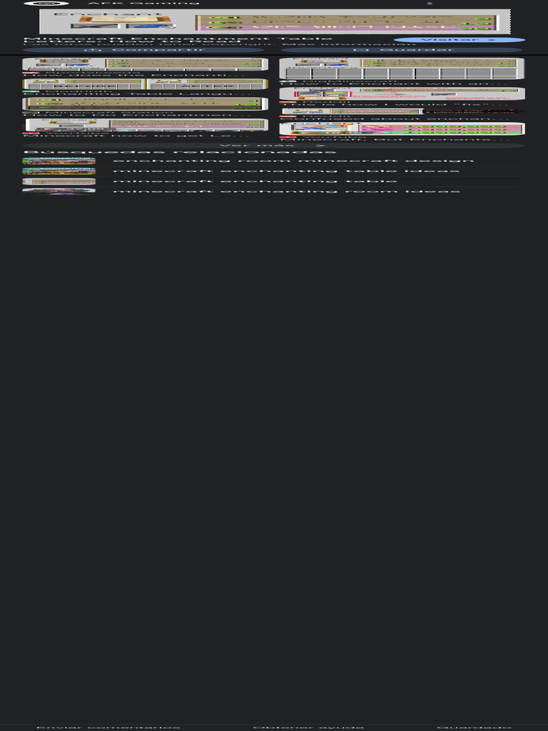 Minecraft Enchanting Table Language - Buscar Con Google | PDF