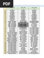 Revised Time Table 2024-25 | PDF