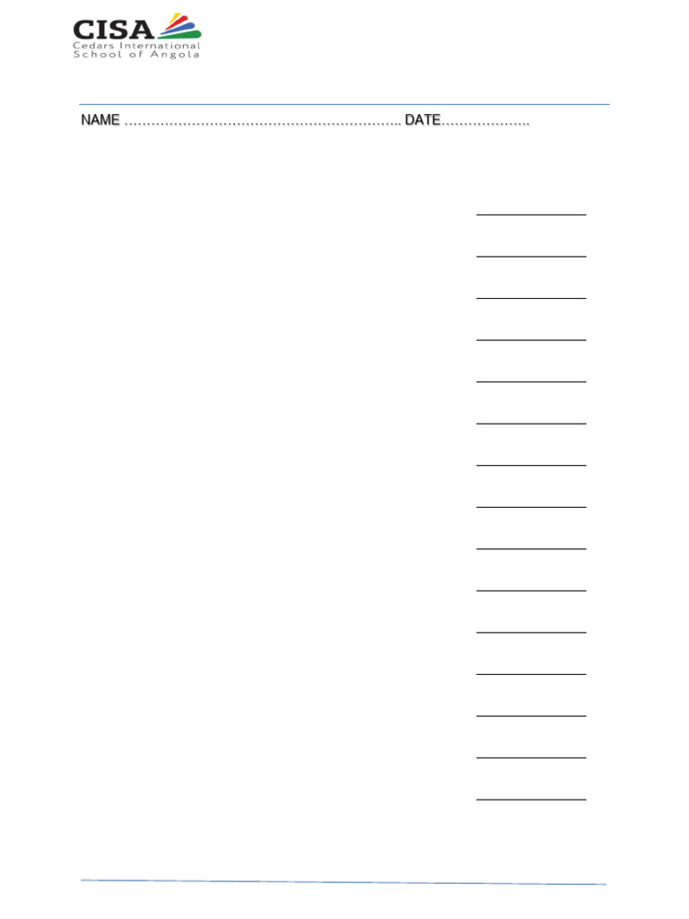 Forming Algebraic Expressions CW 1 | PDF