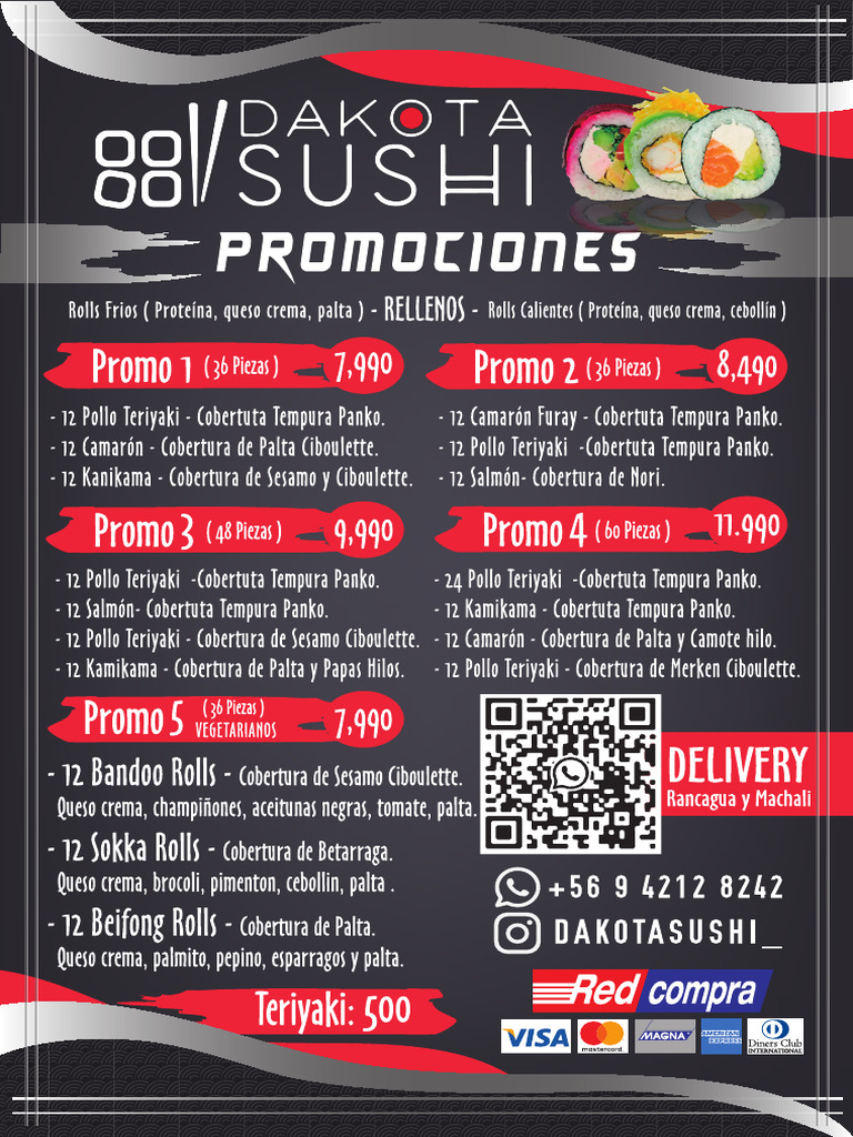 Flyer Dakota Sushi Tamaã - o Tabloide | PDF
