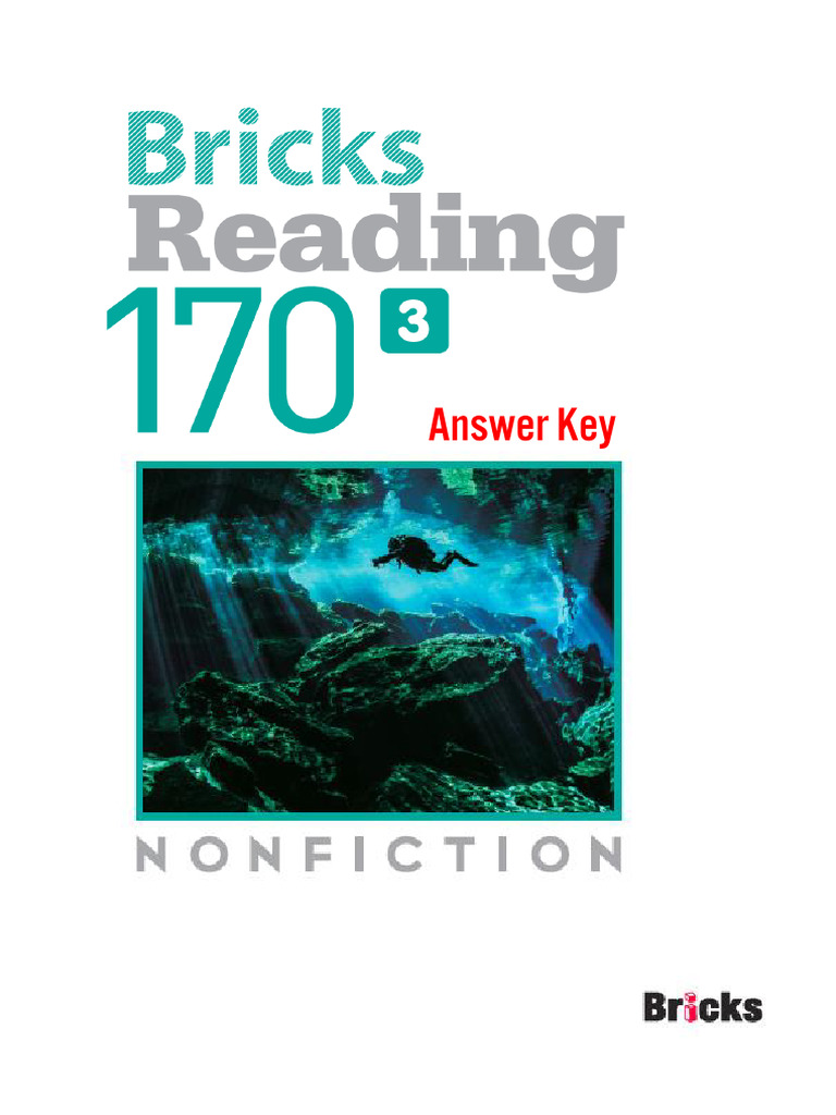 Bricks Reading 170 Level 3 - SB Answer Key | PDF