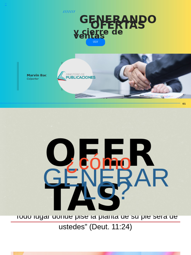 GENERANDO OFERTAS - Key | PDF