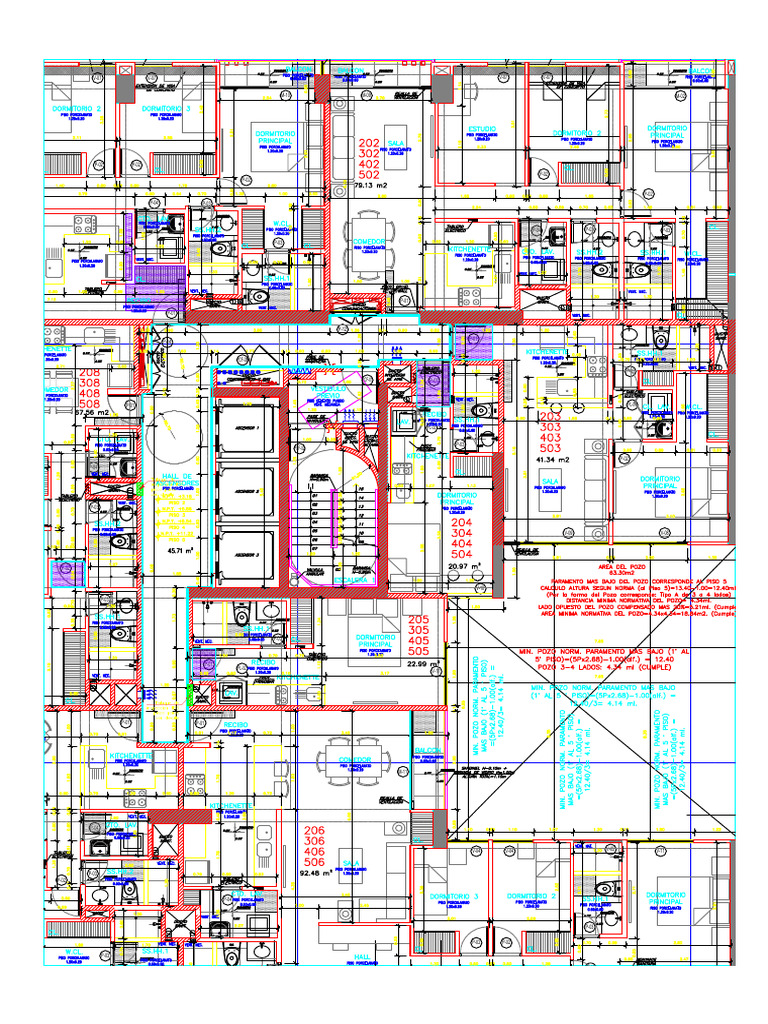 PLANO DE ARQUITACTURA MULTIFAMILIAR 2.1 | PDF