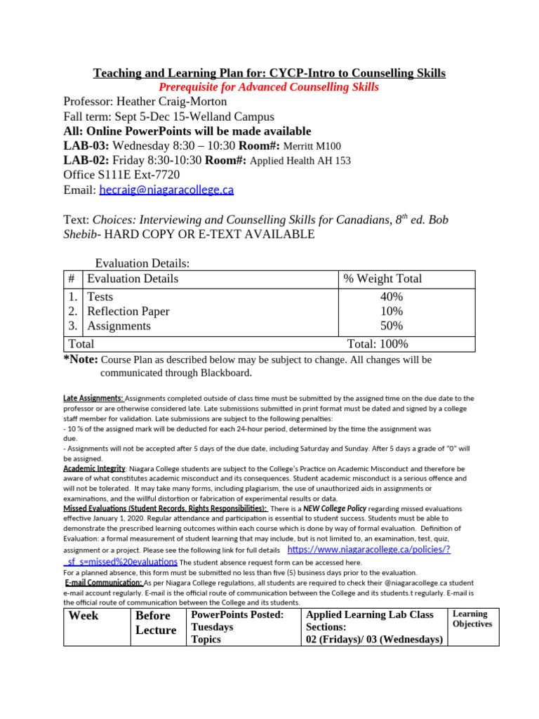 2023-TLP CYCP 1115 Student | PDF | Academic Dishonesty | Evaluation