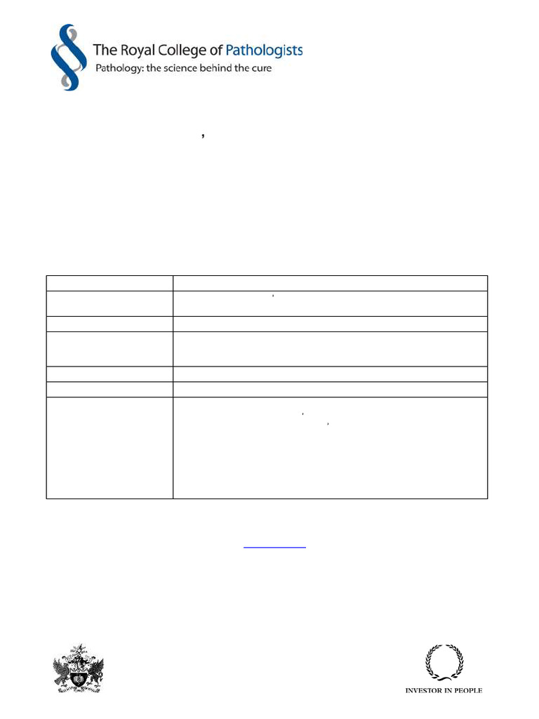 Standards For Coroners Pathologists in Post Mortem 250115 040255 | PDF ...