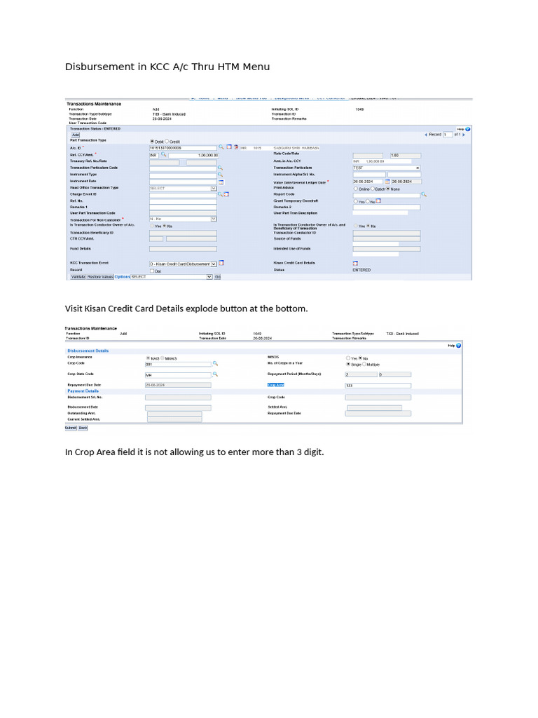KCC - Crop Area | PDF