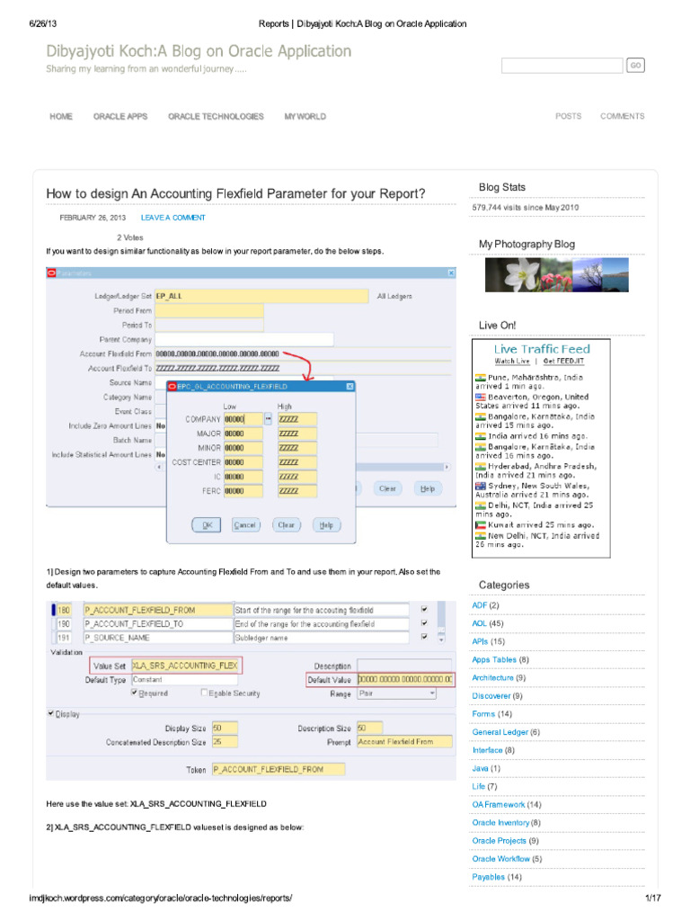 Oracle Reports-1-1 | PDF