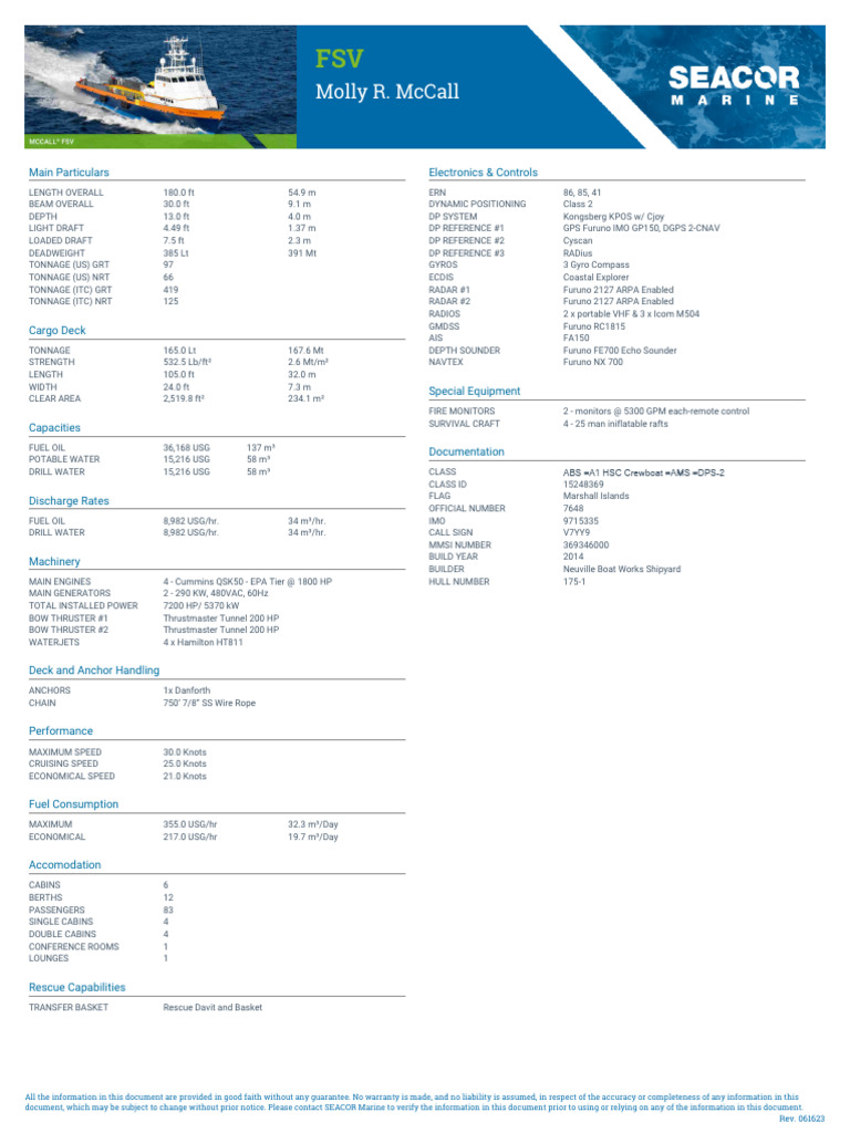 molly-r-mccall | PDF | Tonnage | Ships
