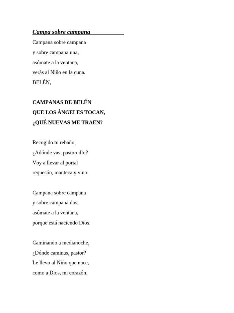 Canciones Rezo | PDF