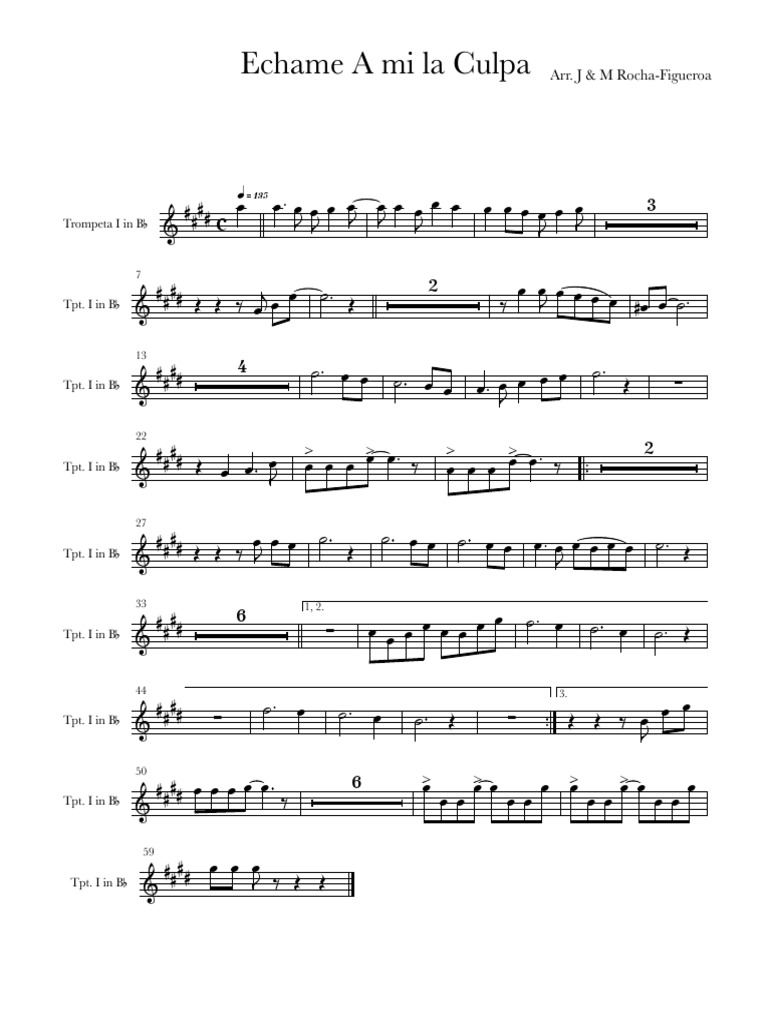 Echame a Mi La Culpa | PDF