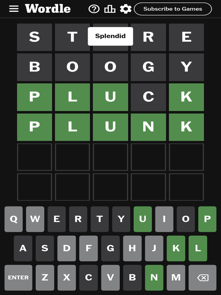 Wordle - The New York Times 2 | PDF