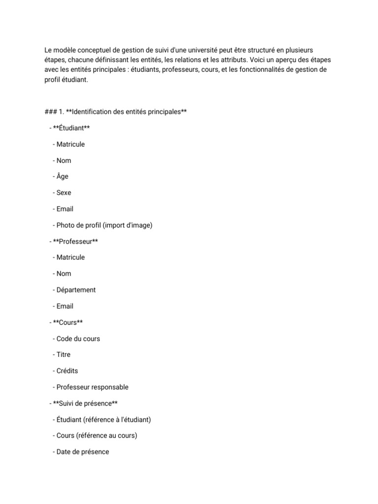 Gestion logicielle d'université simplifiée | PDF | Logiciel | Informatique