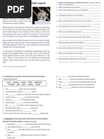 5° Reading Comprehension - Lionel Messi | PDF | Sports & Recreation