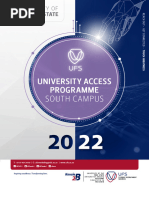 Ufs Srs Postgraduate Closing Dates - 2026 | PDF | Academic Degree ...