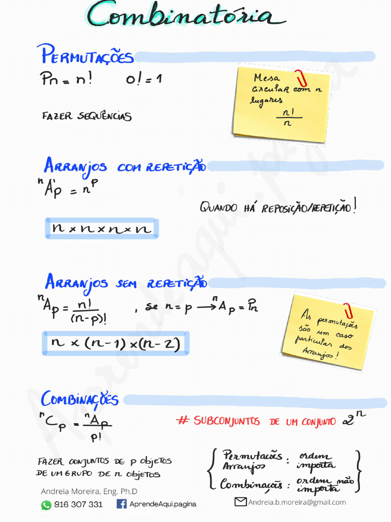 Combinatoria 1 | PDF