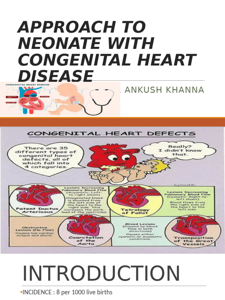 Approach To Neonate With Congenital Heart Disease | PDF | Congenital ...