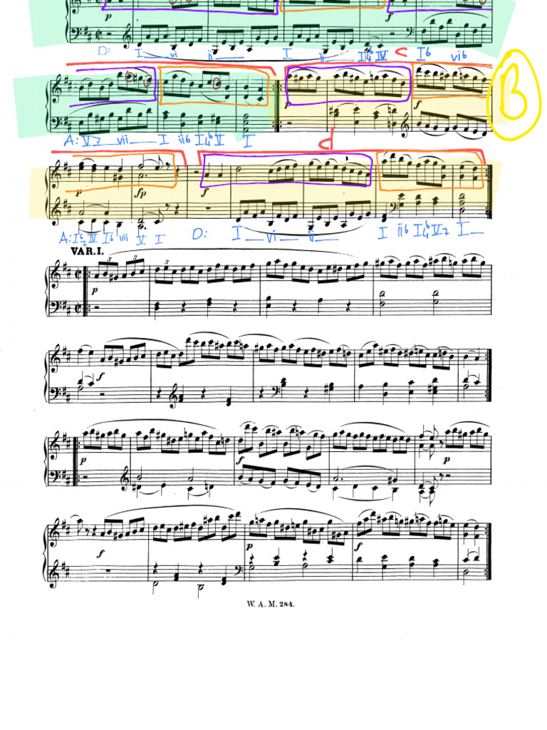 (Free Scores - Com) - Mozart Wolfgang Amadeus Piano Sonata No 6 en Re ...