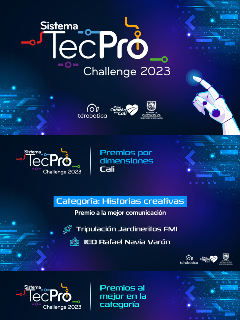 Ganadores TecPro Challenge 2023 | PDF